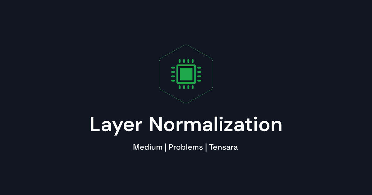 Layer Normalization | Tensara